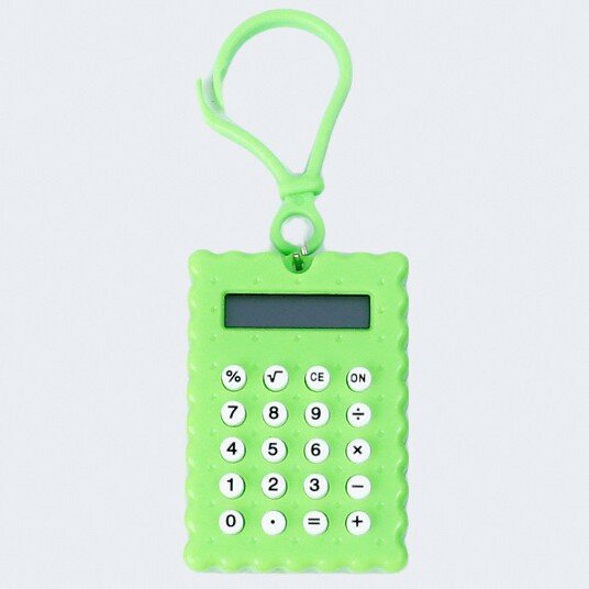 Портативный мини-калькулятор для студентов для экзаменов, высококачественный милый брелок, компьютер с лабиринтом для детей