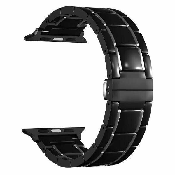 Ремешок для смарт часов LYAMBDA LIBERTAS для Apple Watch 38/40/41 mm Black/Silver