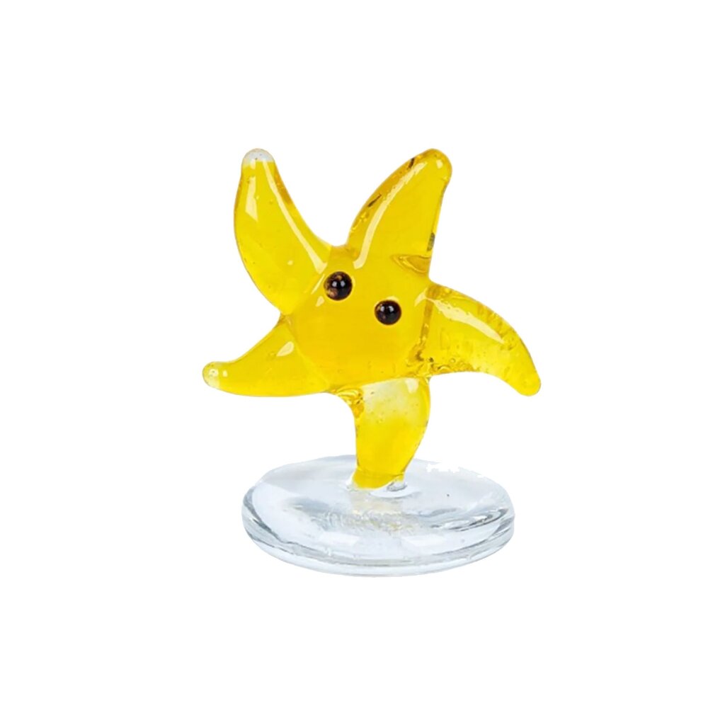 Миниатюрная стеклянная фигурка Рыбы И животного, миниатюрные статуэтки Рыбы ручной работы