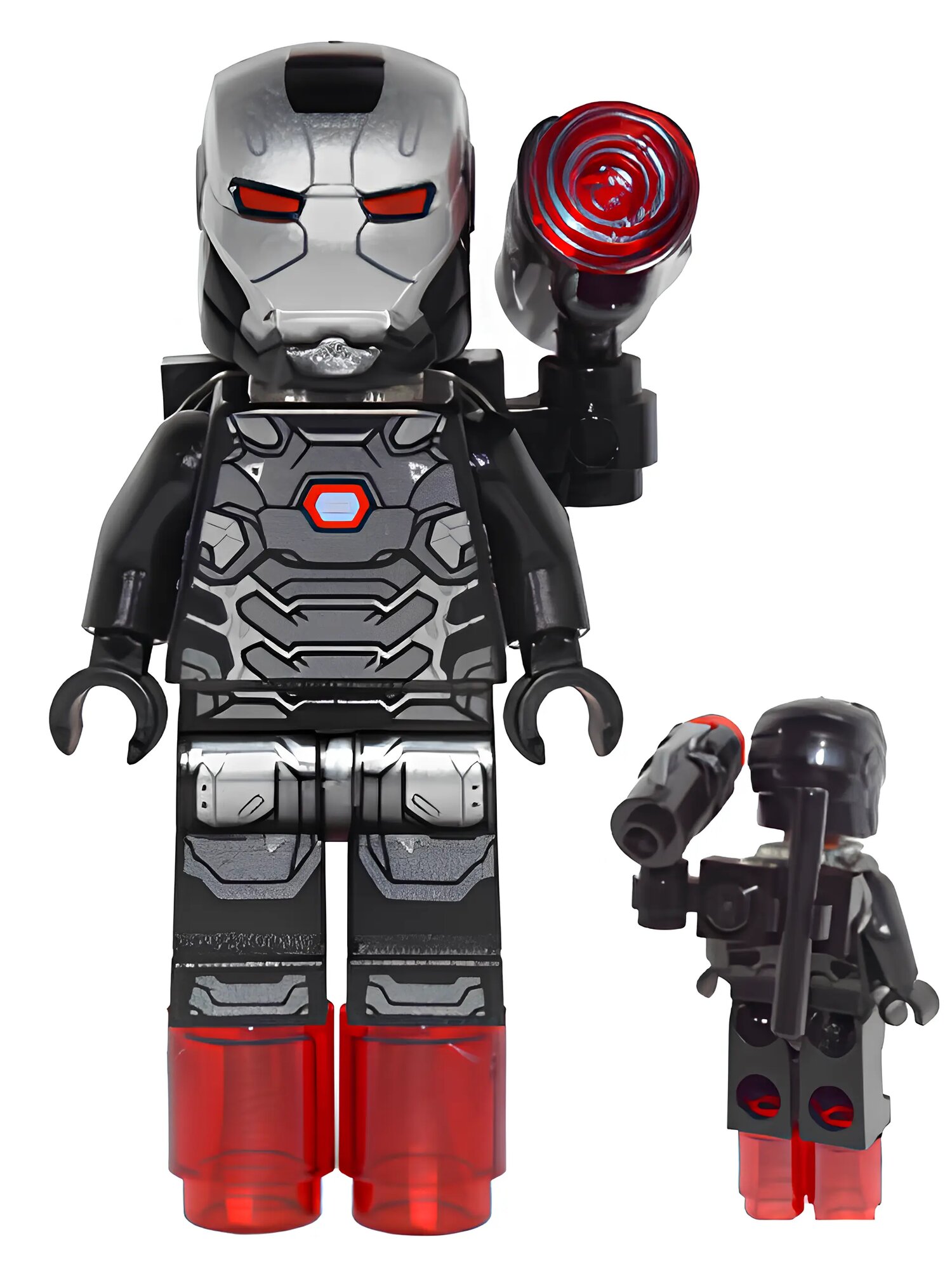 Минифигурка Lego Super Heroes War Machine - with Shooter sh0258 U