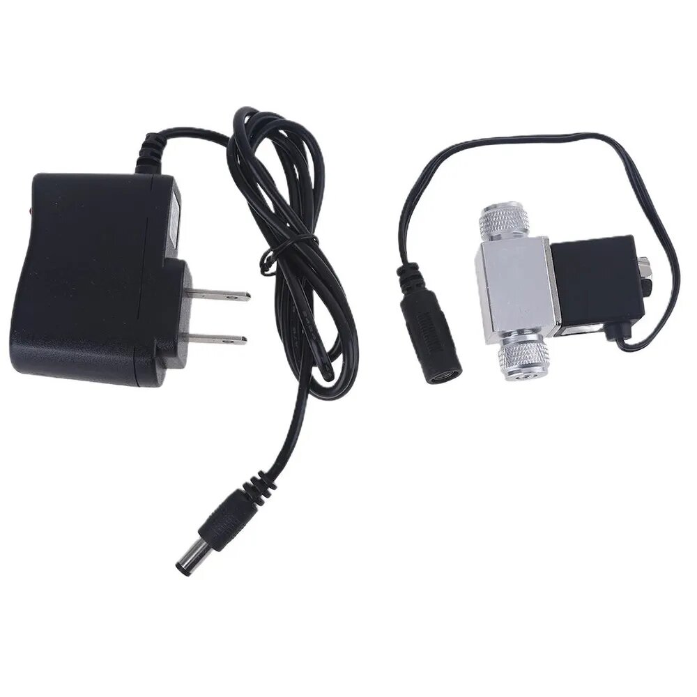 Низкотемпературный электромагнитный клапан с двойным интерфейсом для аквариума CO2, автоматическим переключением DIY-двойная головка-стандарт США