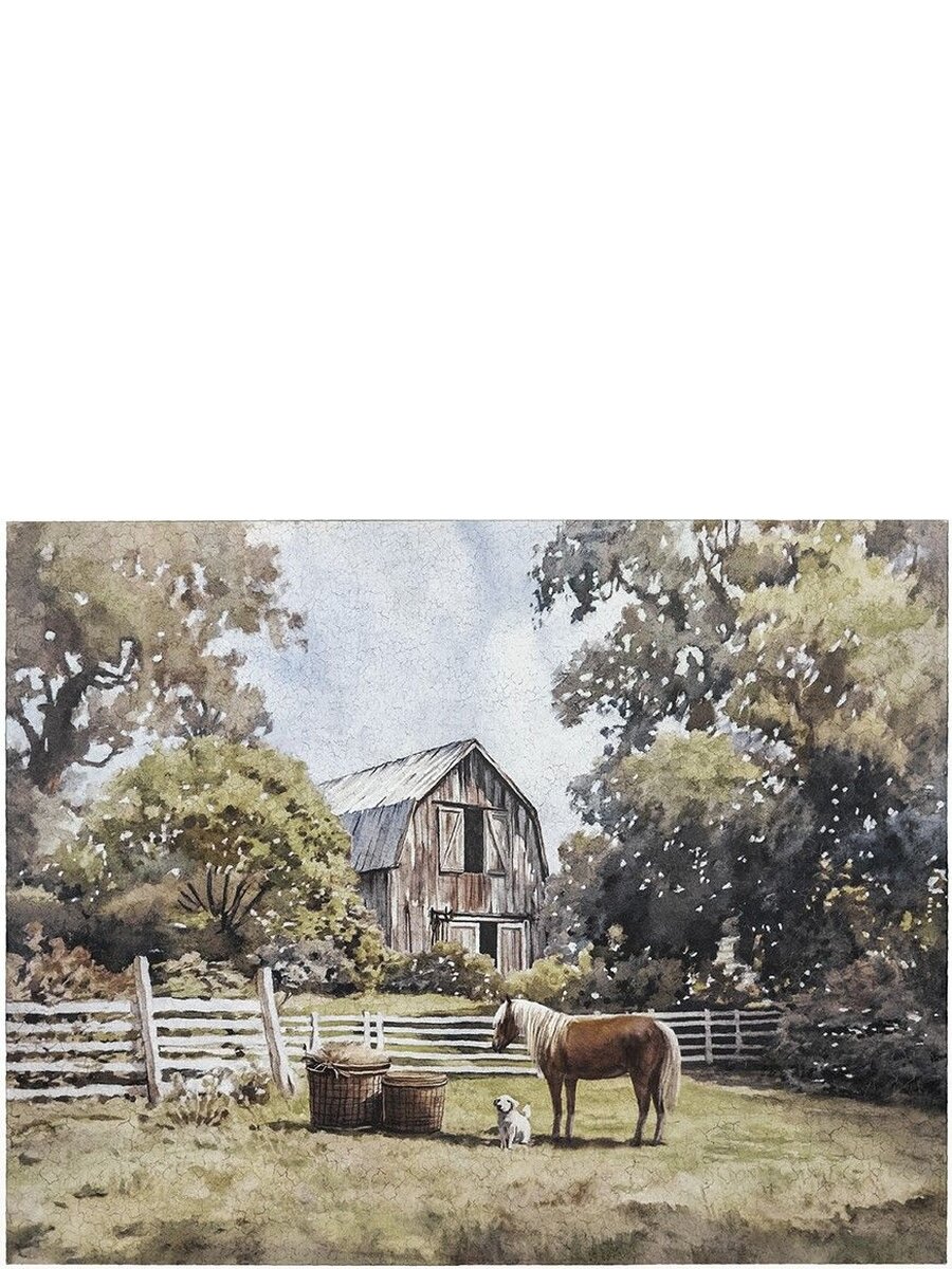 D0061 Картина на холсте «Природные просторы» 150х3х120см, Glasar