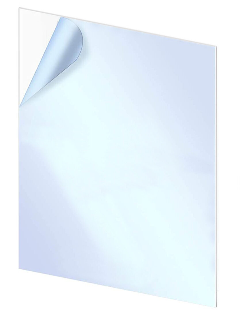 Оргстекло прозрачное А8, (74x52 мм.), 5 мм, 4 шт.