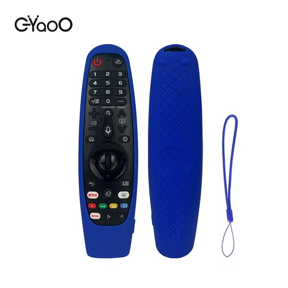 Силиконовый чехол для пульта LG EYAOO, Blue