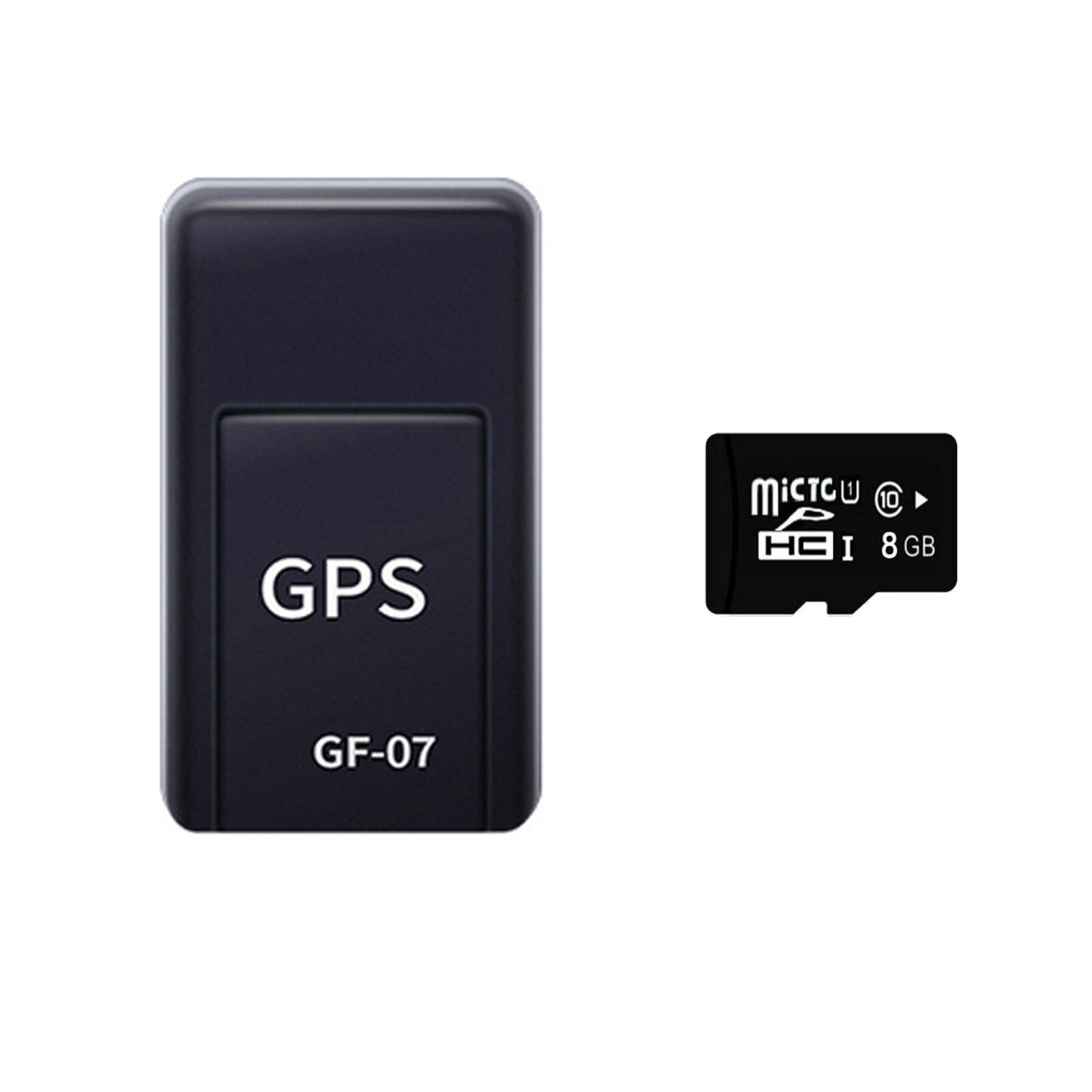 Магнитный GPS-трекер GF07: Миниатюрный Устройство с GSM/GPRS для Автомобиля и Мониторинга - Легкий Вес и Надежная Работа в Реальном Времени для Защиты и Отслеживания