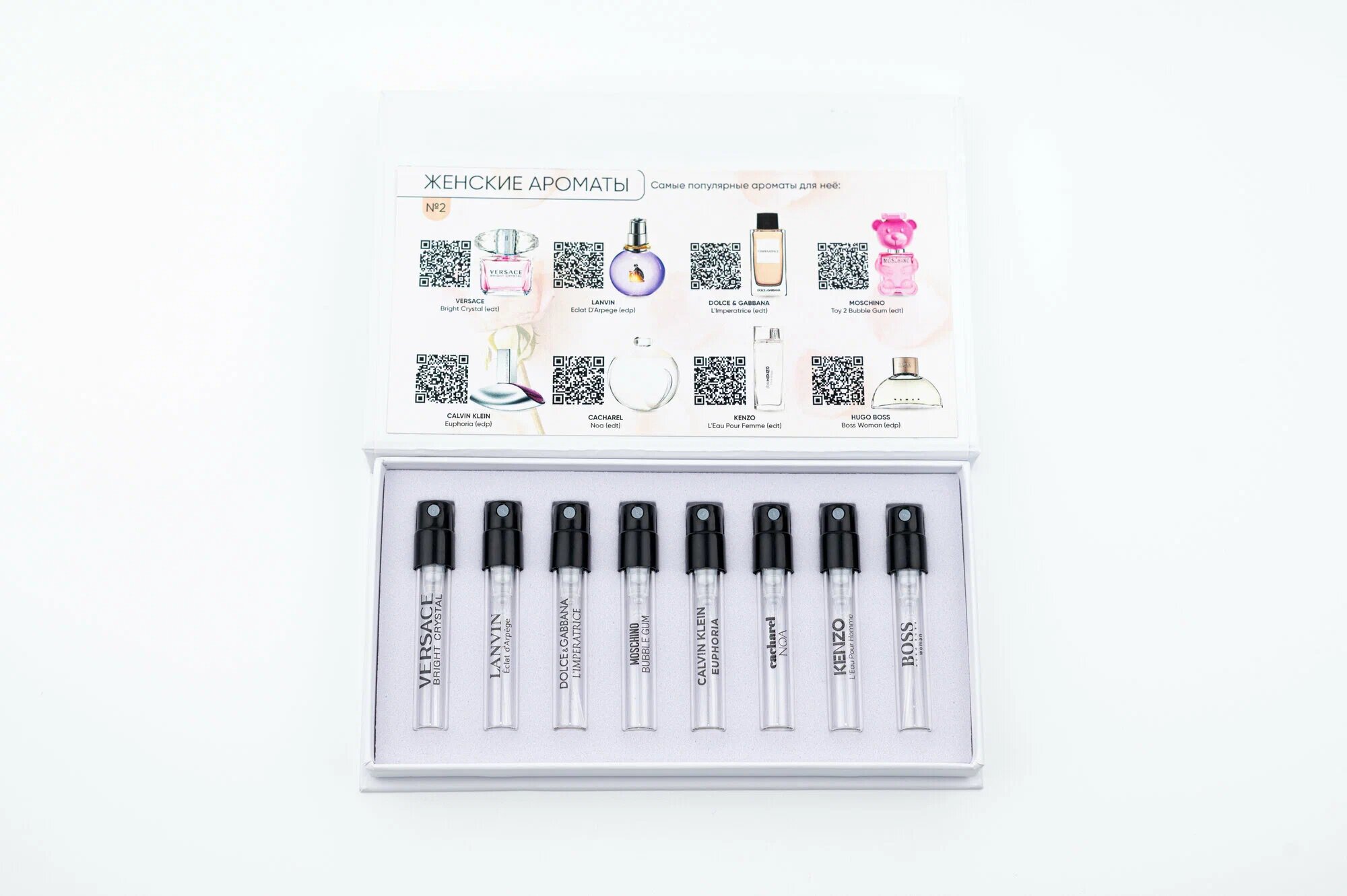 Parfums BOX №2 Самые популярные ароматы для неё набор для женщин 1,5*8