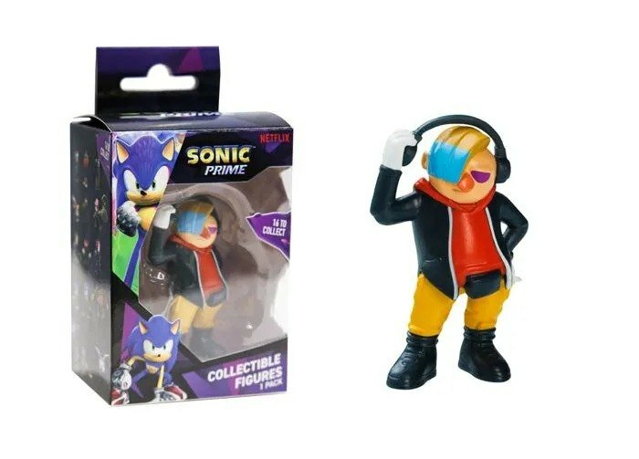 Sonic Prime фигурка в коробке с окном : вид 7, (5х7х13), (SON2012-G)