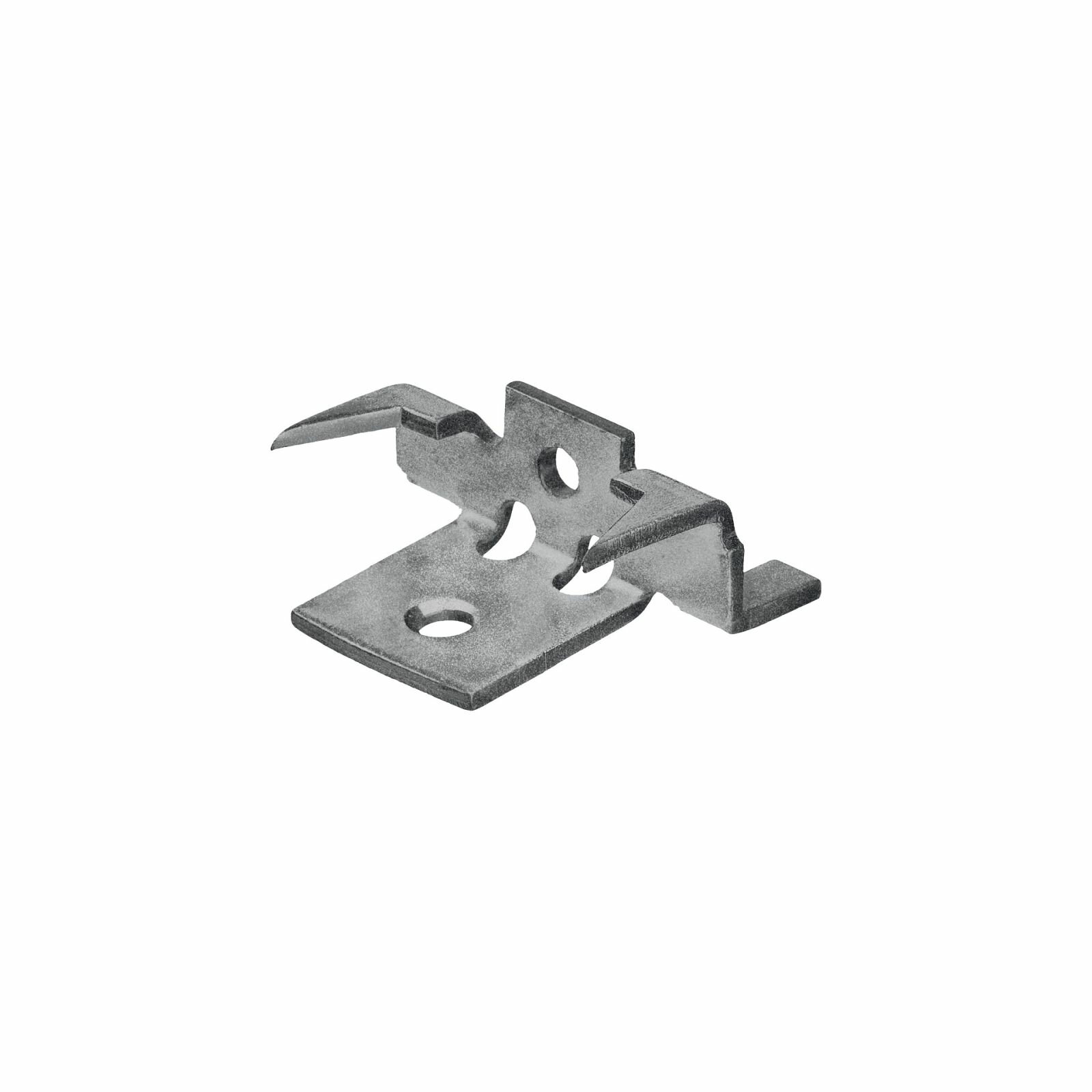 Крепежи с шипами ЗУБР Союз-Антиблик, для террасной доски, термодиффузионное цинковое покрытие, с саморезами и битой, 60 шт, Профессионал