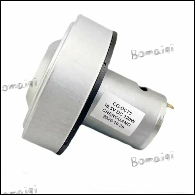 Эксклюзивный мотор 545 DC 18.5V на 120W для принудительной очистки, демонстрирующий высокие обороты