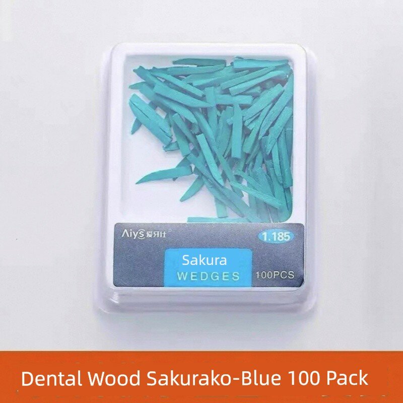 Стоматологический клин, деревянный клин для зазоров между зубами, деревянный стоматологический клин, клин Aiyashi,