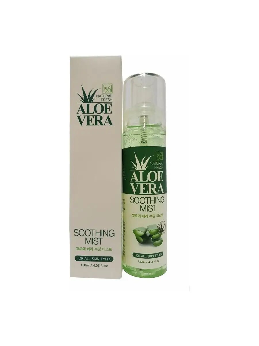 Спрей для лица и тела Dongebogam Алоэ вера увлажняющий 120 м