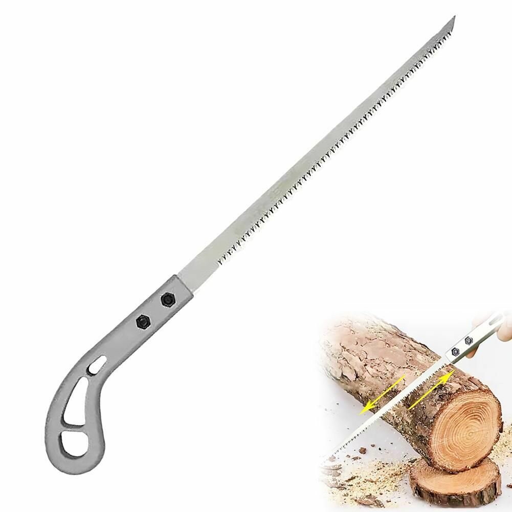 Ножовка по дереву ручная садовая, пила японская многофункциональная 360 мм для обрезки деревьев ещё