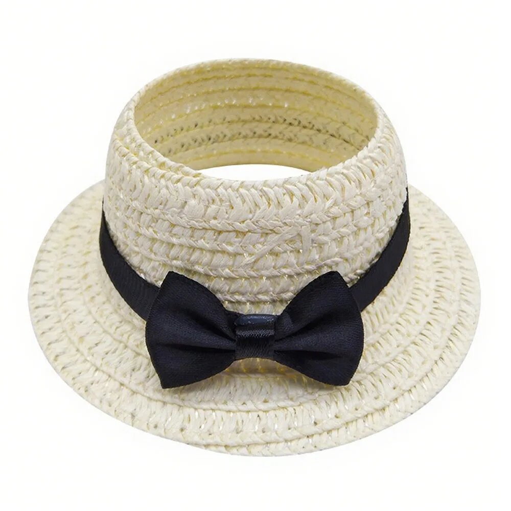 Кукольная шляпа с бантом