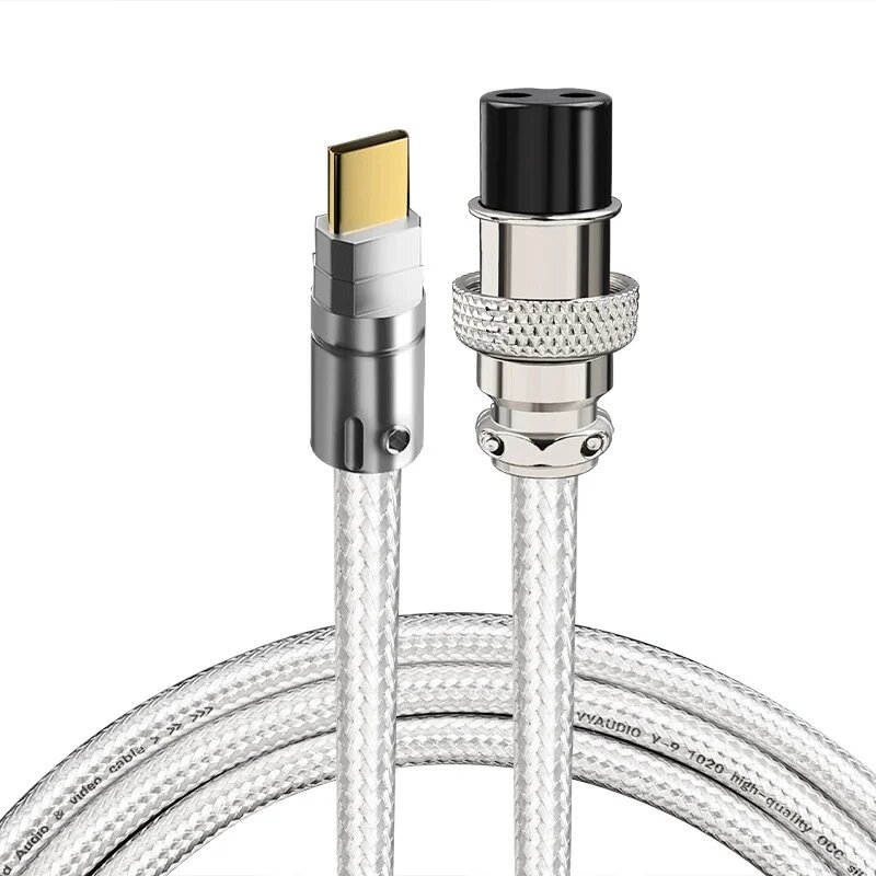 USB Type-C кабель Hedanp 0.5m, GX16-2core