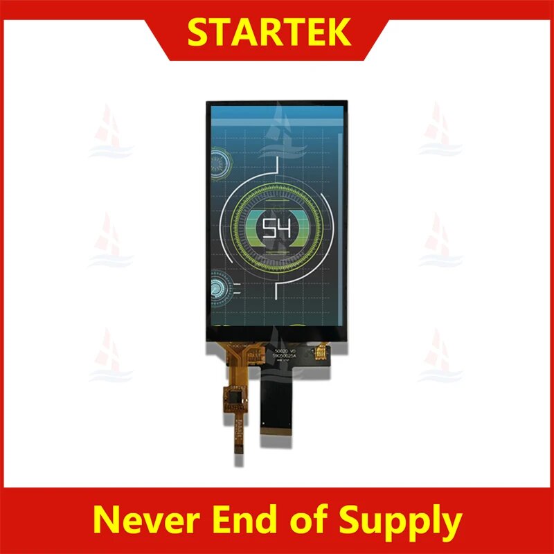 5,0-дюймовый IPS TFT LCD 720x1280 интерфейс MIPI с полным углом обзора и встроенной емкостной сенсорной панелью