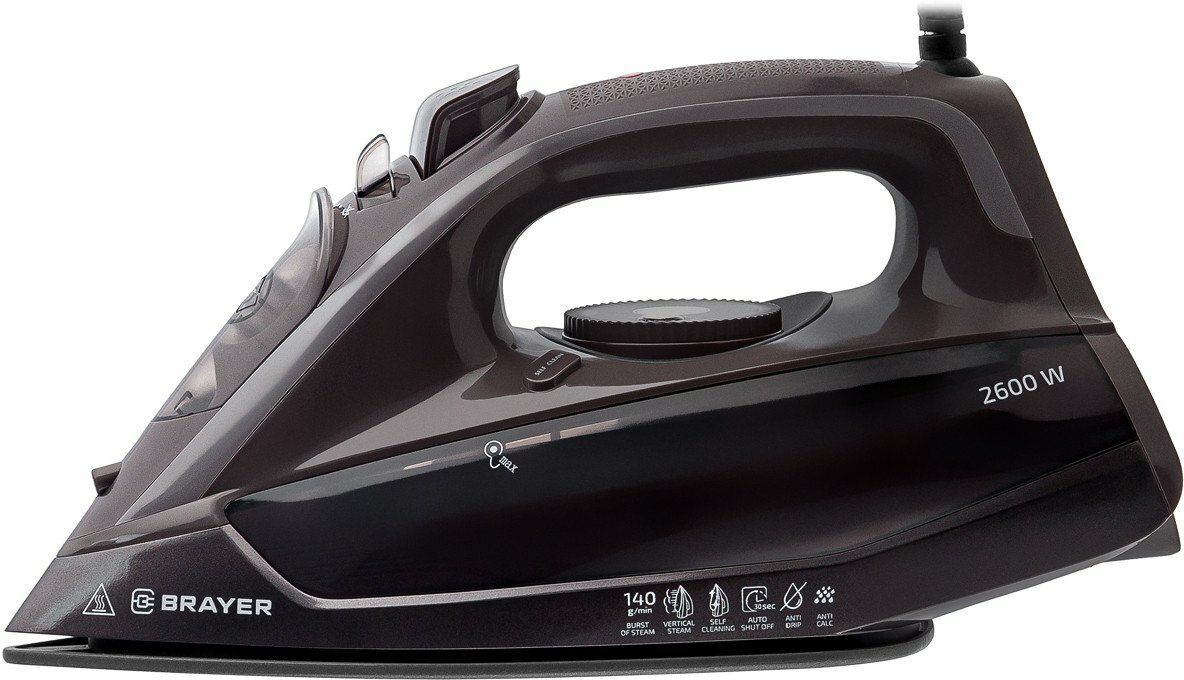 Утюг BRAYER для одежды паровой BR4020