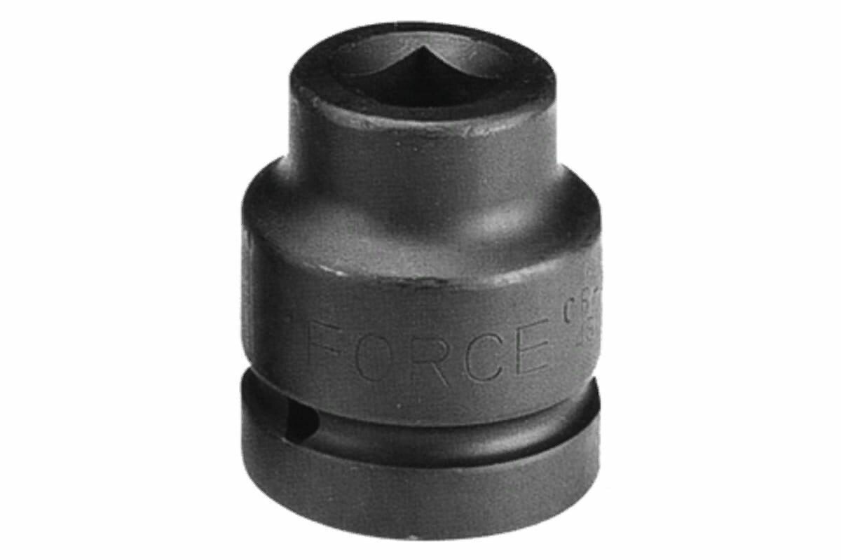 Головка ударная, 1", 4 гранная, 21 мм, L60 мм FORCE 48121