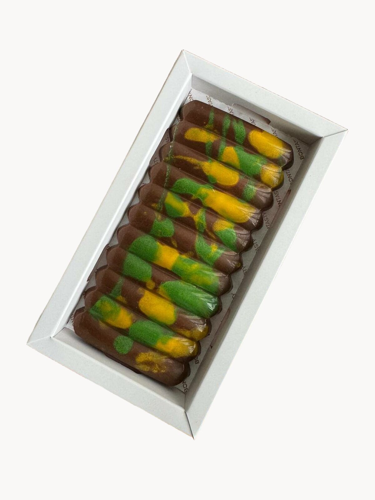 Дубайский шоколад с фисташковой начинкой от бренда BON TASTY по оригинальному рецепту, 120г