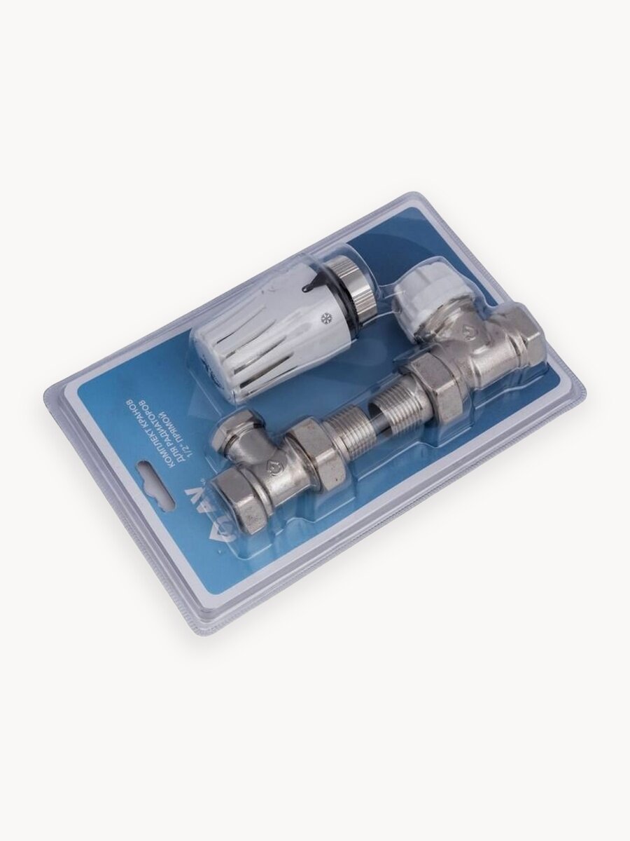 AV Engineering Комплект кранов для радиатора 1/2" M30x1.5 AVE144212