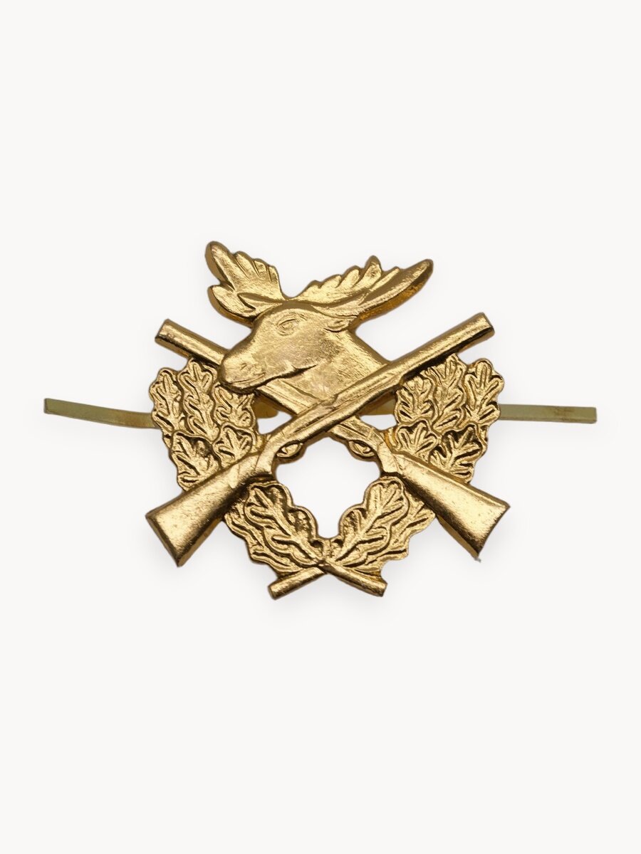 Кокарда металлическая Егерь