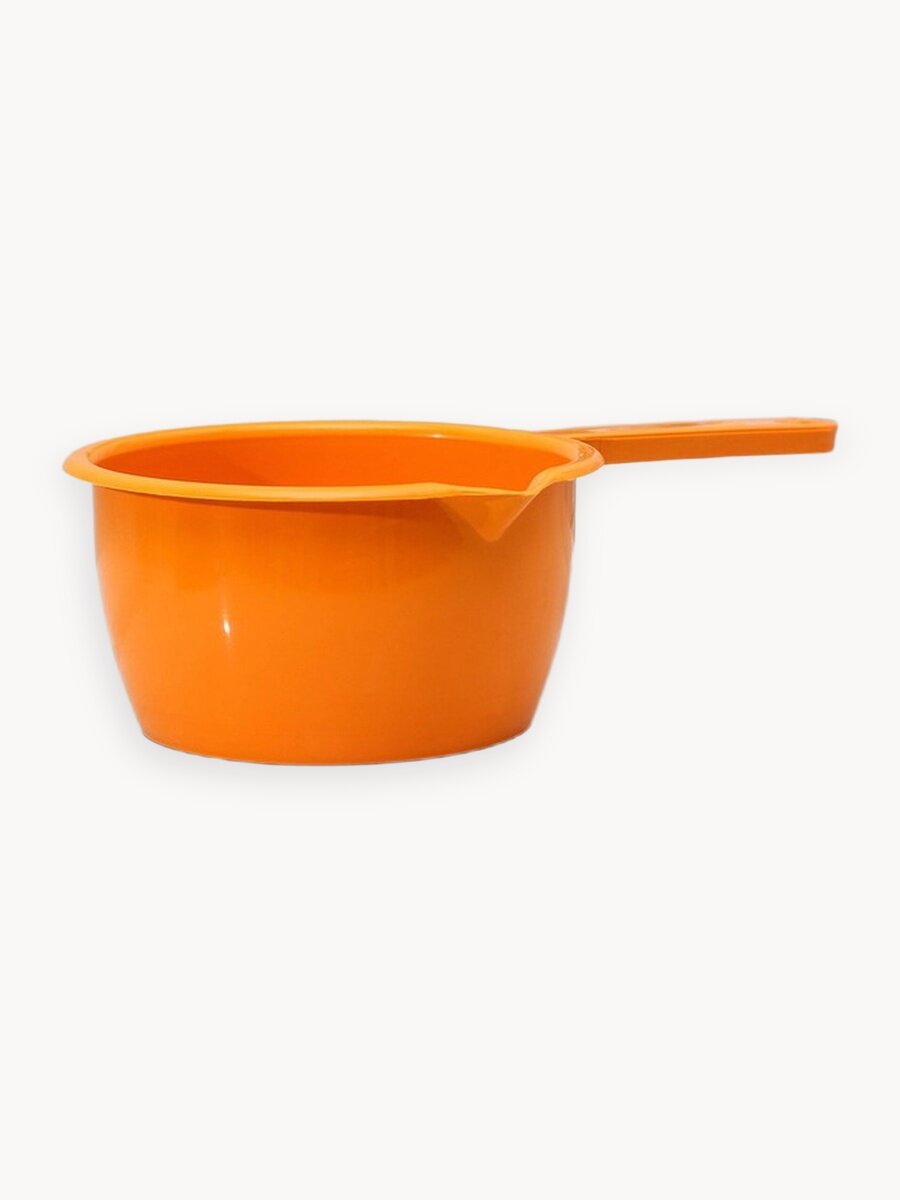 Ковш Комфорт Плюс, ручка с подвесом, пластик, 1.2 л, разноцветный