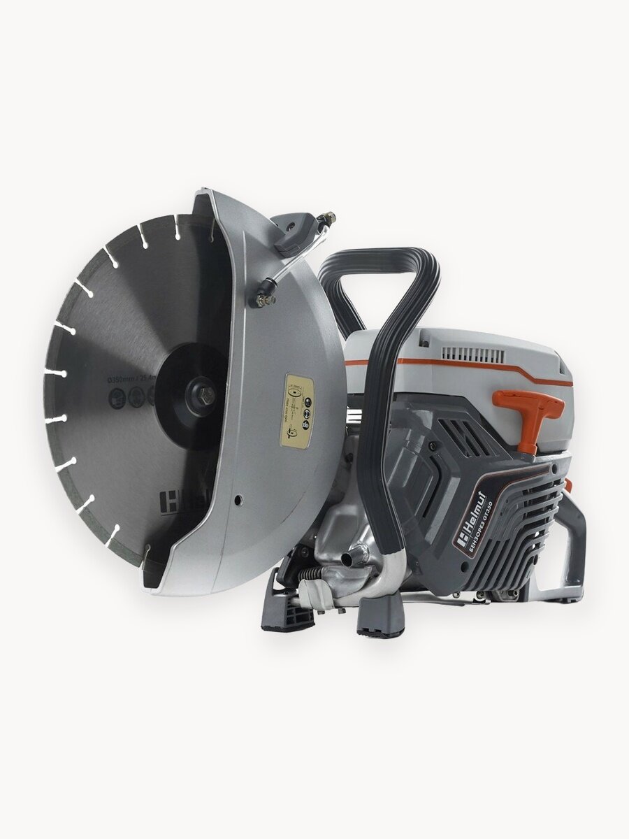 Бензорез бензиновый Helmut GT350 по бетону, камню и металлу. Диск 350 мм.
