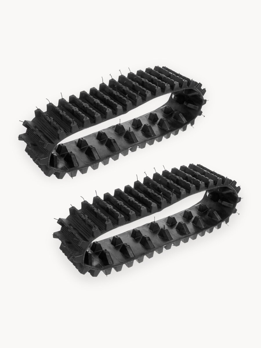 2ШТ. Гусеницы для снегоуборщика (шир. 116 мм, внутр. диаметр 103 см, внутр. зубья 18 пар)