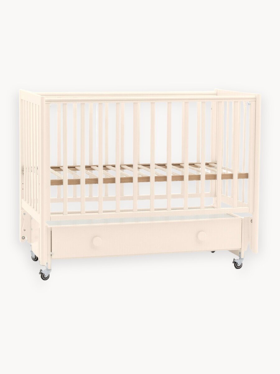 Детская кровать Woodix Colibri Go (маятник универсальный), Слоновая кость