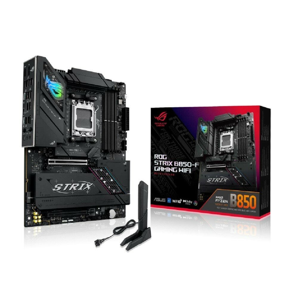 ASUS Материнская плата ROG STRIX B850-F GAMING WIFI Socket AM5 4хDDR V 4хM.2