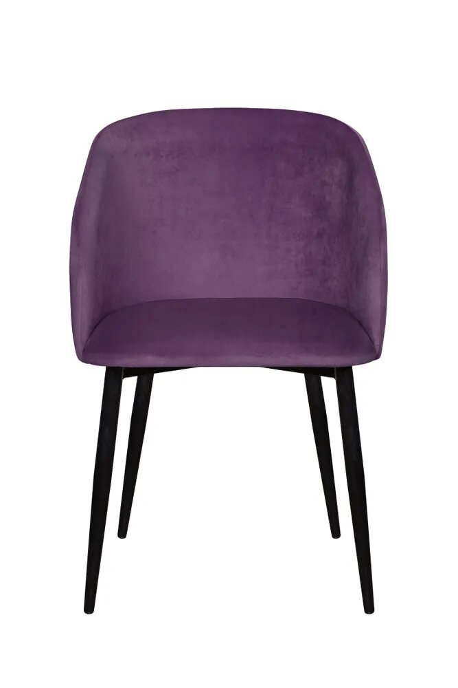 Стул Mak-interior "Visti Plum V2" универсальный с деревянными ножками