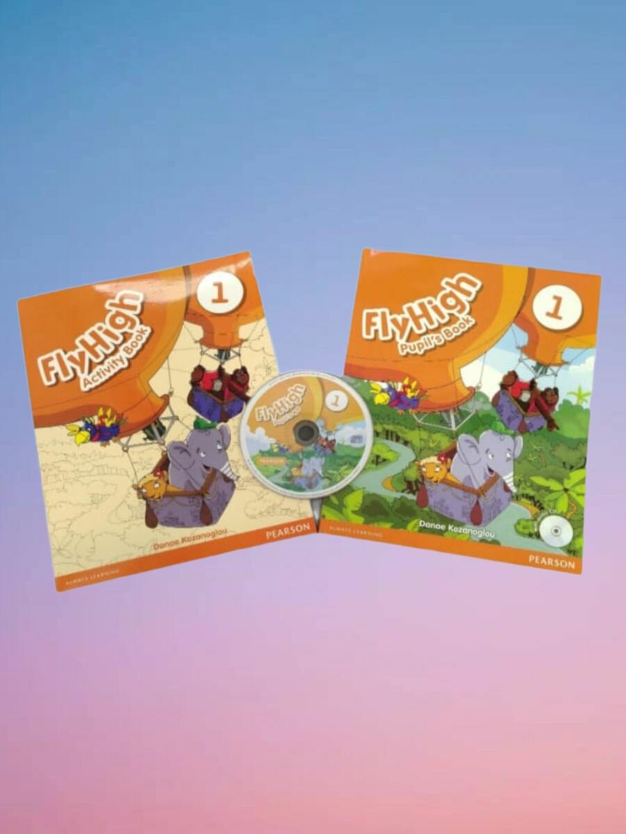 Fly high 1 Полный комплект (Pupil's Book + Activity book + CD диск)