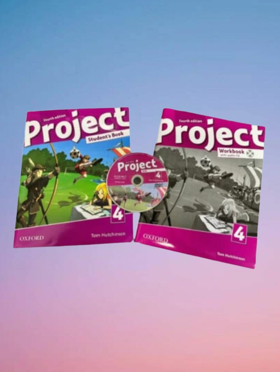 Project 4 Fоurth еditiоn (Полный комплект: Studеnt's Вооk + Wоrkbооk + DVD + CD)