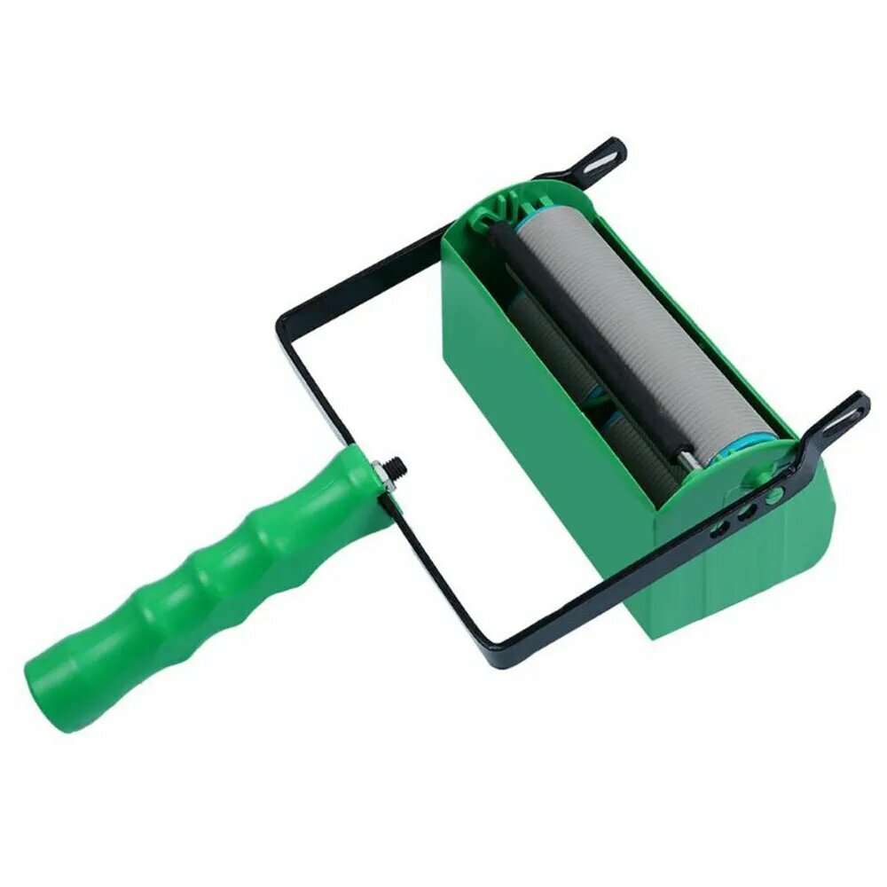 5-дюймовый узорчатый малярный валик Декоративный текстурный валик с двухцветной окрасочной машиной 5-дюймовая рельефная пластиковая ручка