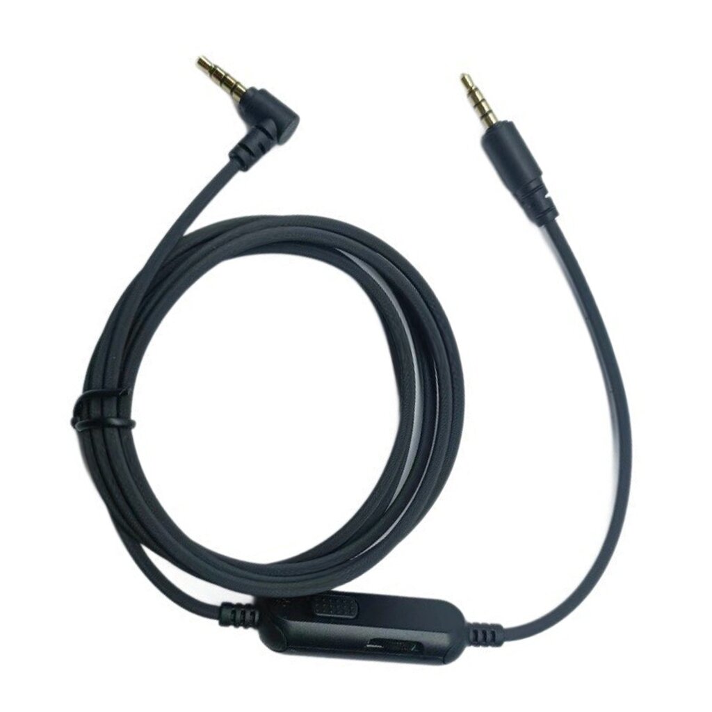 Сменный Кабель для Наушников Nari Передающий Шнур 3,5 мм от Штекера к Позолоченным Разъемам Проводов Гарнитур