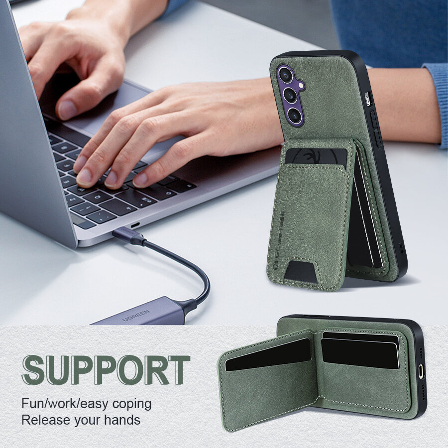 Чехол для Samsung Galaxy S23 FE(Самсунг Галакси С23 ФЕ, S23FE)/Чехол для мобильного телефона в виде бумажника/бумажник