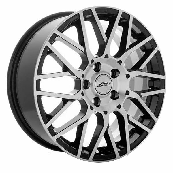 Колесный диск X'trike X-131 7x17 4x100 ET37 D60.1 BK/FP