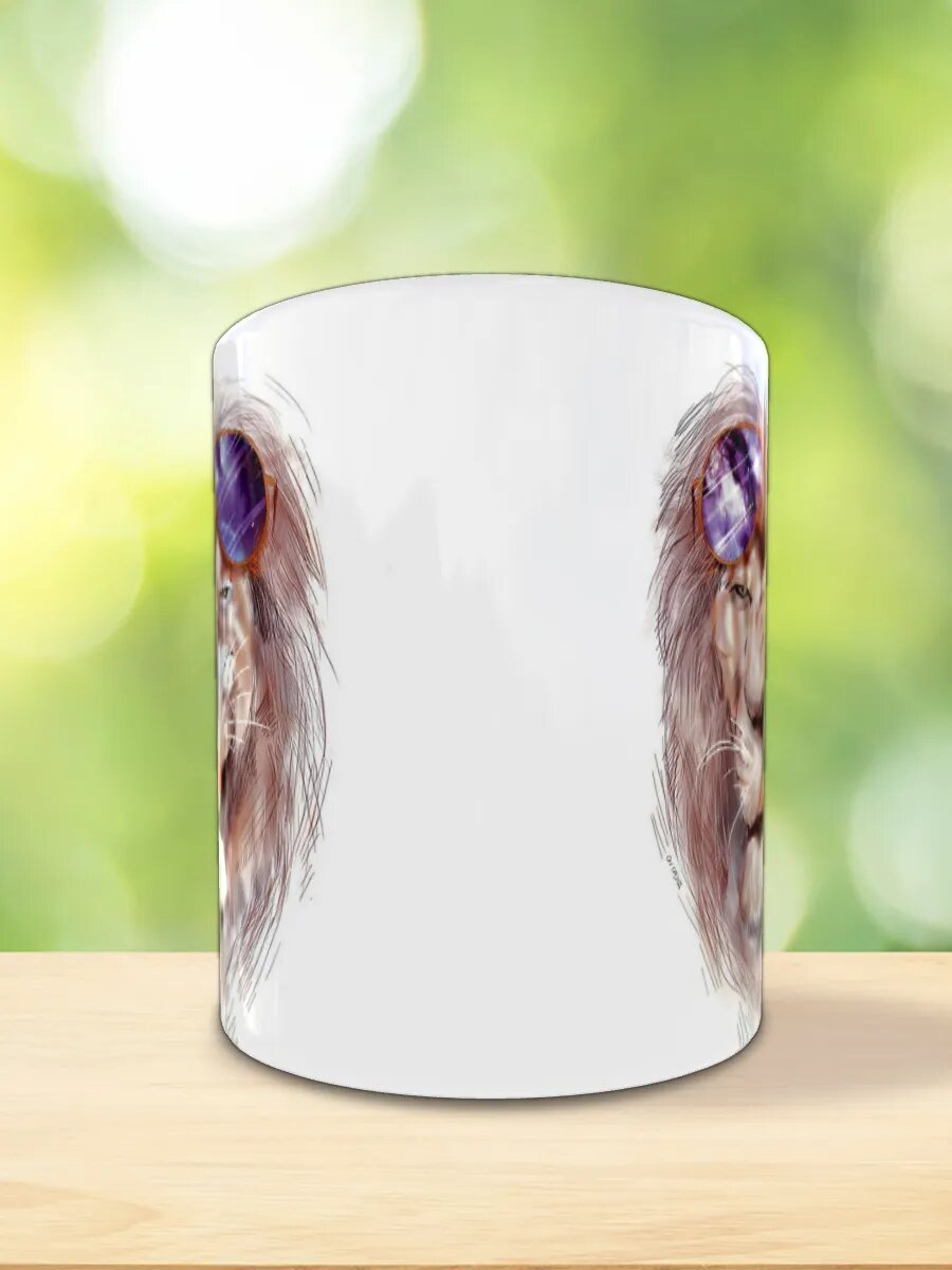 Кружка Лев арт