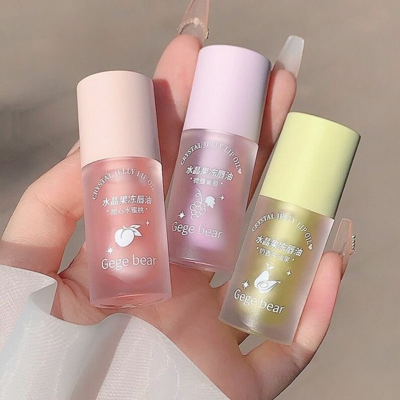 Исключительный блеск для губ Gege Bear с увлажняющим эффектом, натуральный тон для ежедневного макияжа