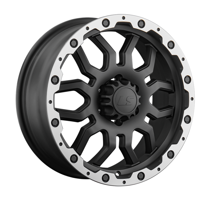 Диск колесный LS Wheels 1285 7,5x17 6x114,3 Dia66.1 ET40 цвет MBL