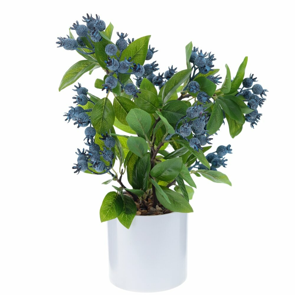 Цветочная композиция Голубика, 26х26х37см KSM-795199