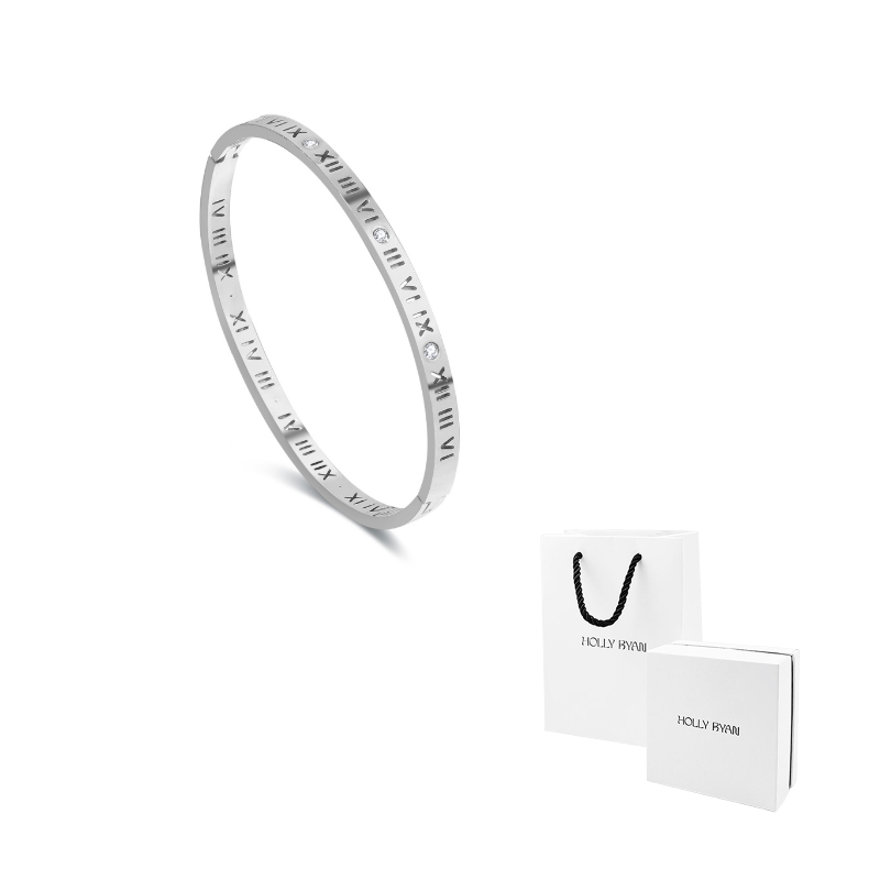 Браслет-бэнгл, Swarovski Zirconia