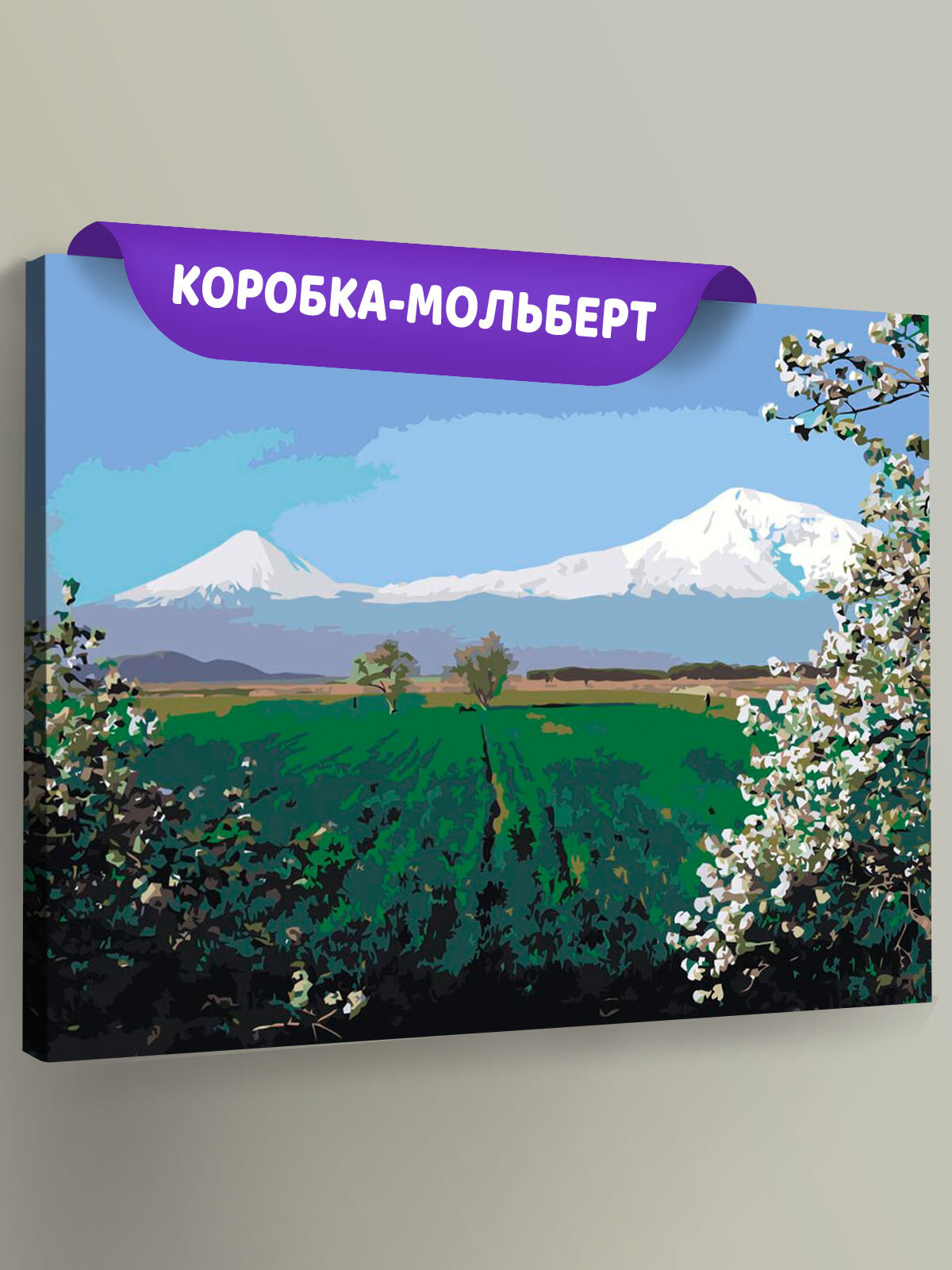 Картина по номерам Цветное