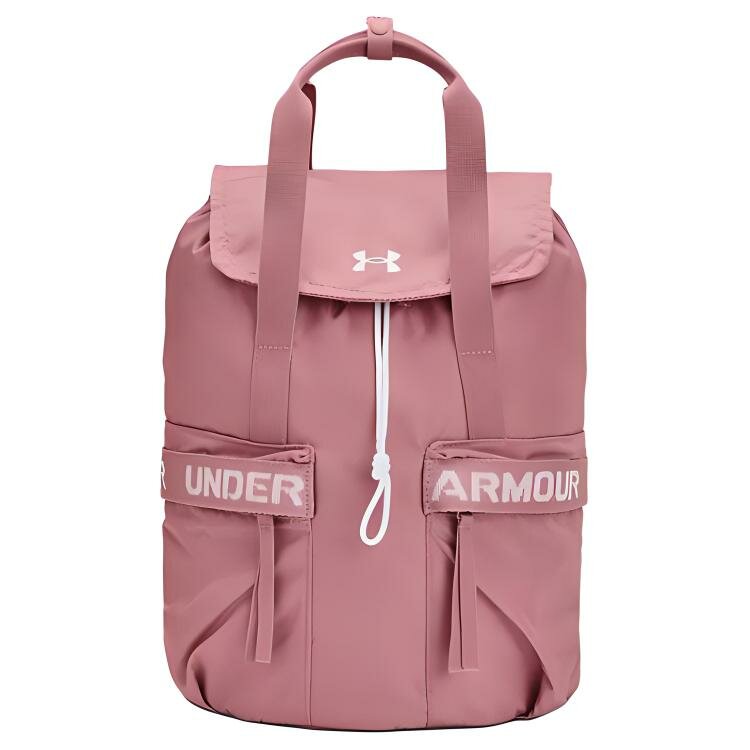 Рюкзак женский Under Armour полиэстровый, розовый, OneSize EU