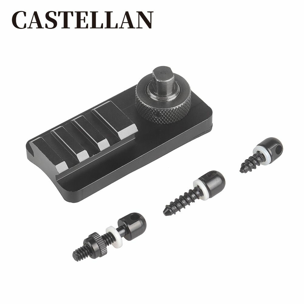 Адаптер Accu-Tac на антабку с планкой Picatinny (SSRA-200) Чёрный