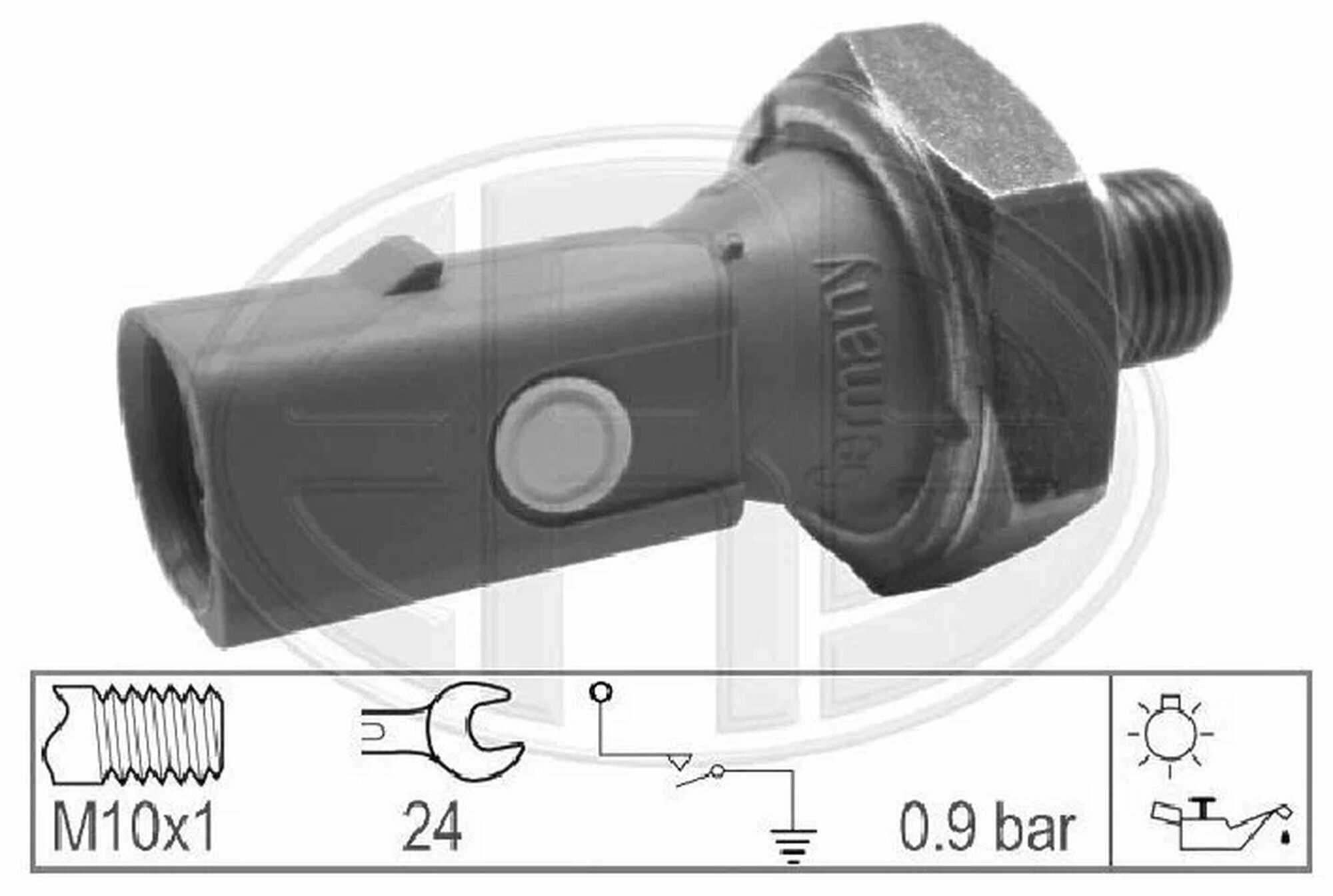Датчик давления масла ERA/ZEN/ZM/MESSMER 330321, OEM-номер 1100767, для легковых авто