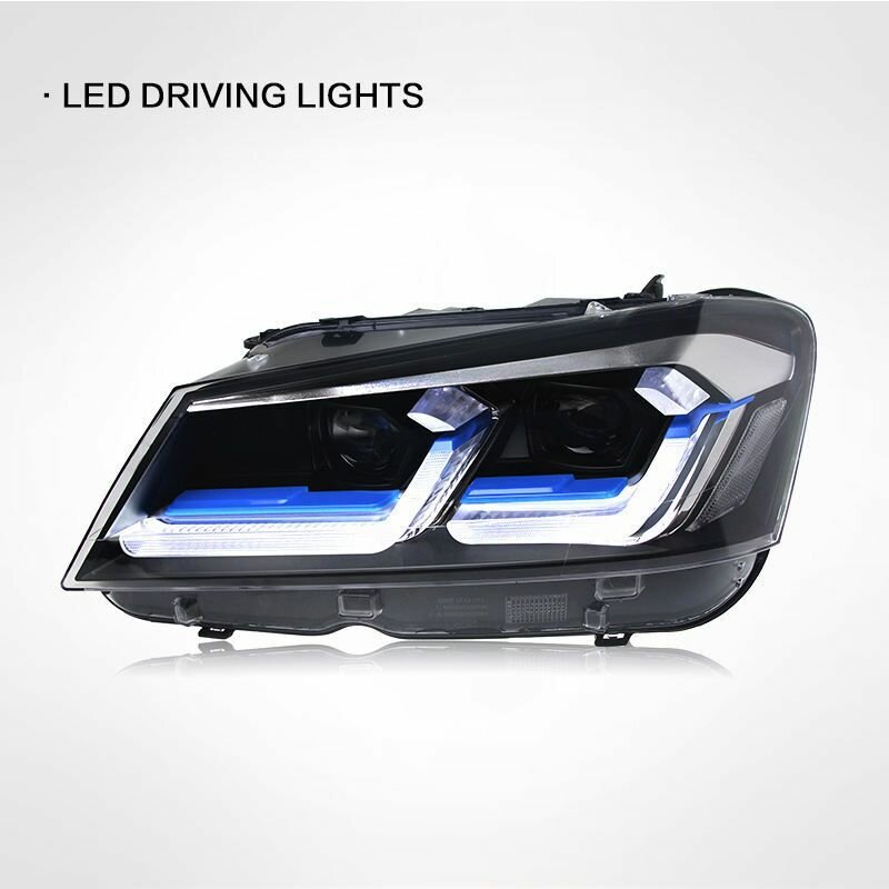 Подходит для фар BMW X3 2010-2013 годов выпуска F25, модифицированные светодиодные дневные ходовые огни.