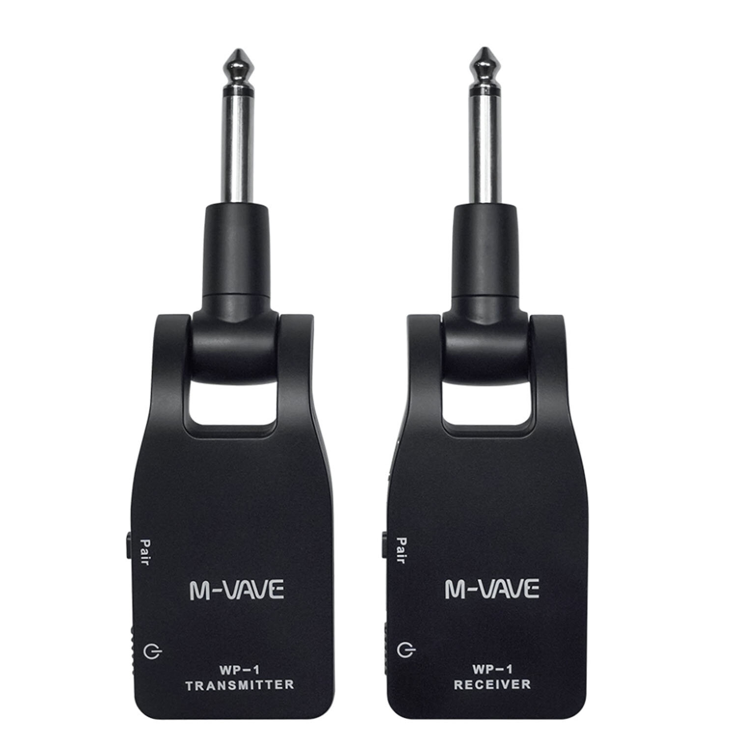 Система беспроводного гитары 2.4G заряжаемая 6 каналов аудио передатчик приемник для электрогитары басс 1 передатчик 1 приемник 1 USB кабель для зарядки 1 руководство пользователя 24bit/48KHz латентность менее 12ms диапазон более 100 футов THD + шум