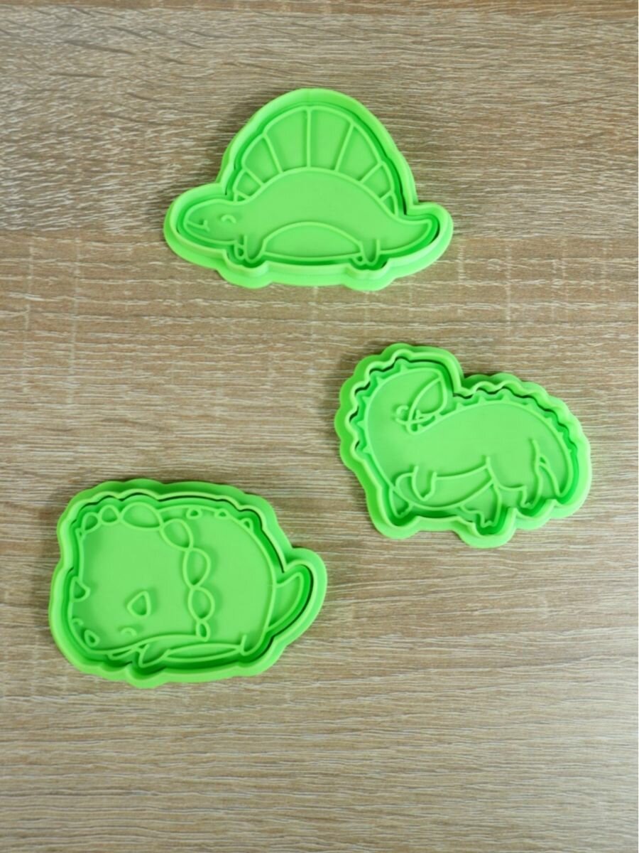 Форма для вырубки теста, вырубки пряников, Динозавры