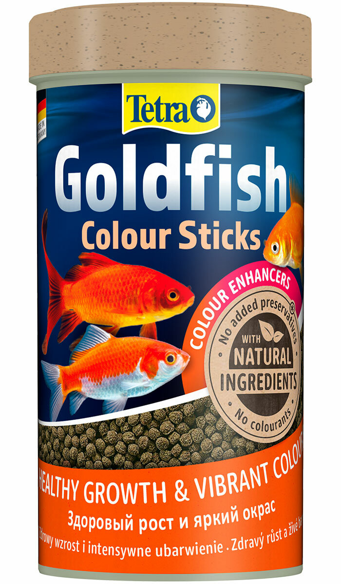 TETRA GOLDFISH COLOUR корм хлопья для золотых рыбок для усиления окраски (250 мл)