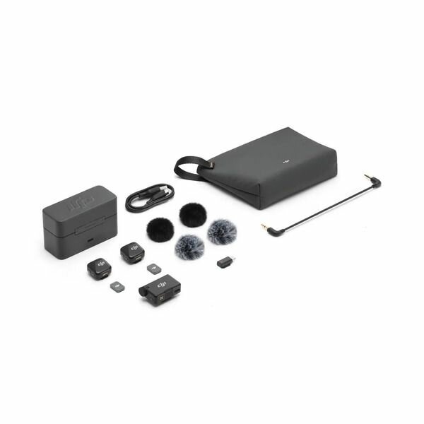 Беспроводной петличный микрофон DJI Mic Mini (2TX + 1RX + Charging Case)